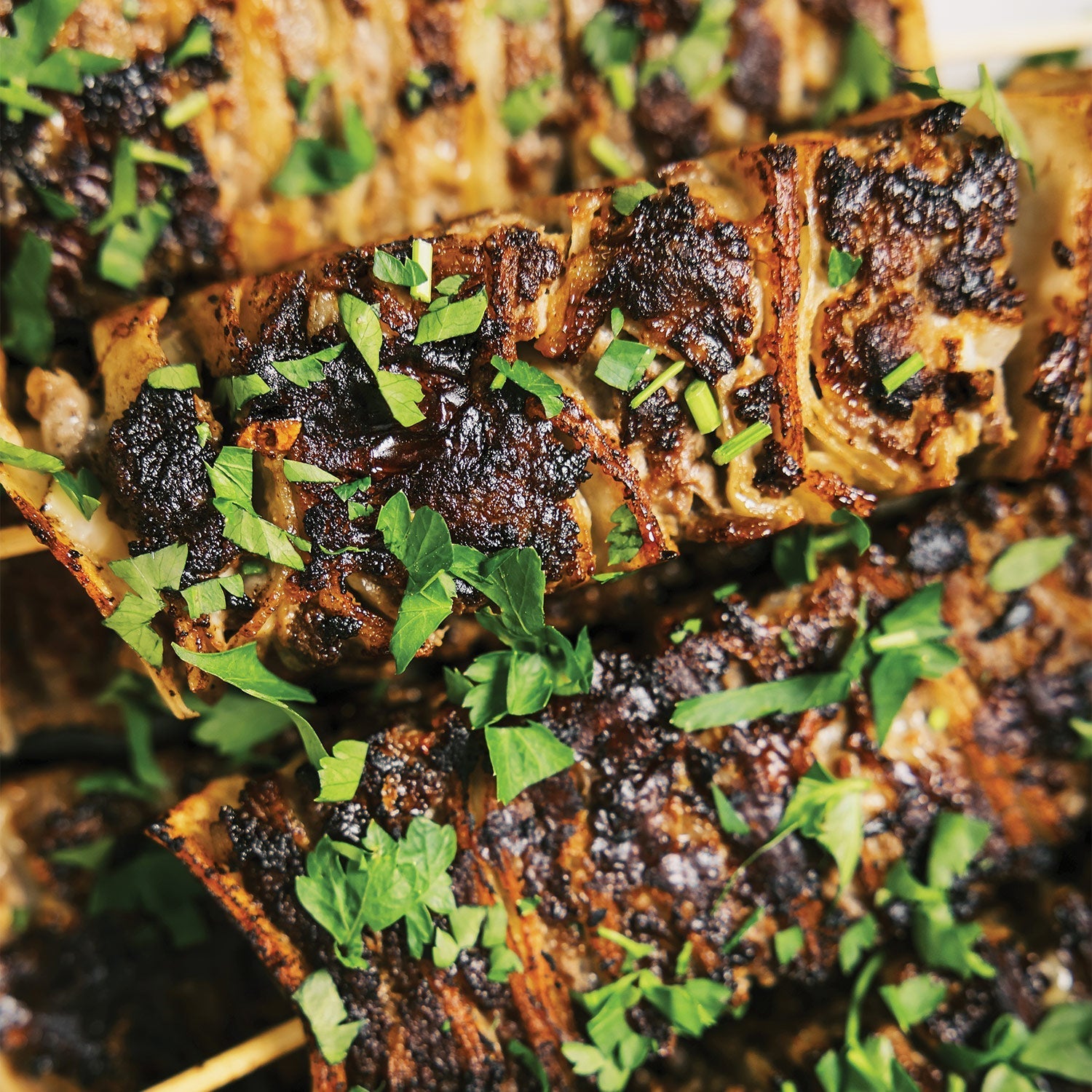 Skewer Kebabs & Garlic Parmesan Butter – Pepper & Me