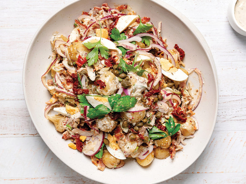 Chicken & Bacon Salad with Ranch – Pepper & Me