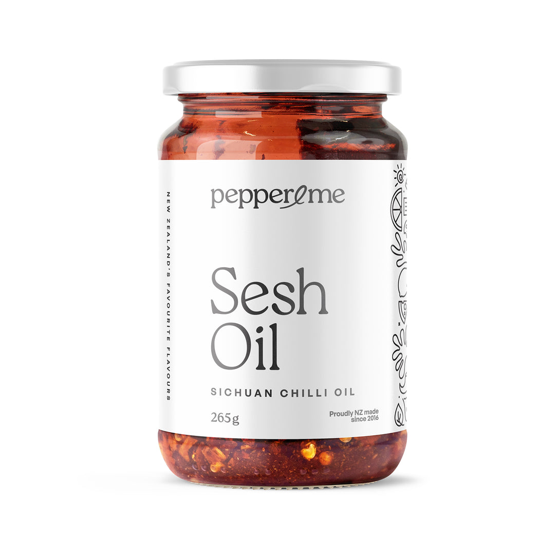 Sesh Oil | Pepper & Me Sichuan Chilli Oil NZ